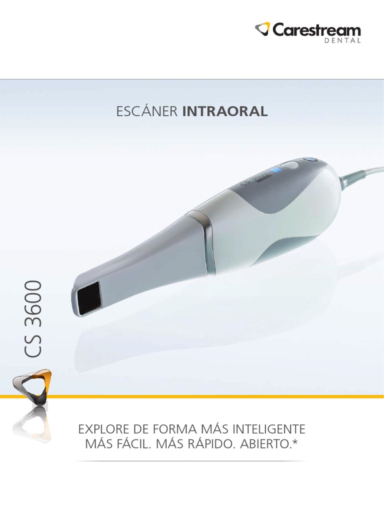 CS 3600 | PDF | Escáner de imagen | Ortodoncia