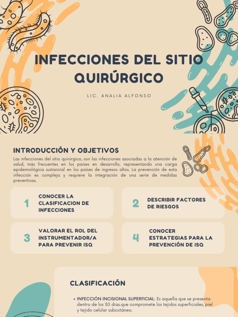 Infecciones Del Sitio Quirurgico | PDF | Cirugía | Infección