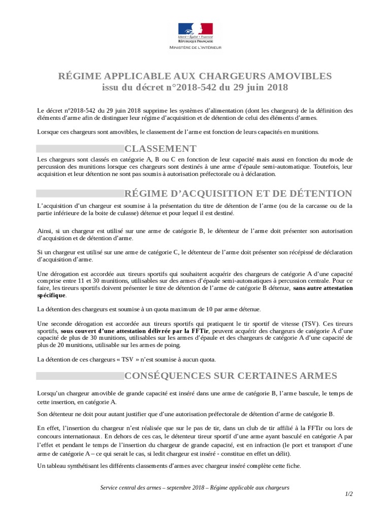 Fiche Regime Applicable Aux Chargeurs | PDF