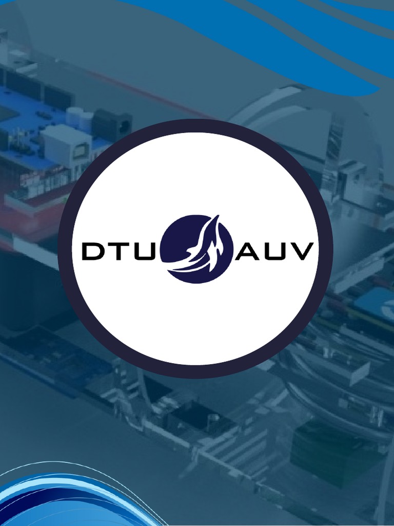 Brochure DTU-AUV_230607_230138 | PDF | Computer Vision | Control Theory