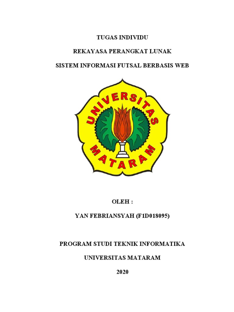 Laporan Tugas RPL | PDF