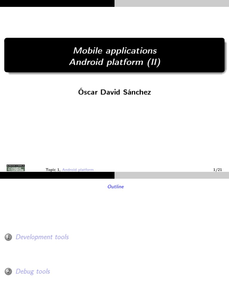 Topic 1 Android Development Part B Pdf 8953