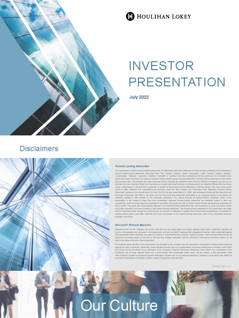 HL Investor Presentation Q1 FY23 v5 | PDF