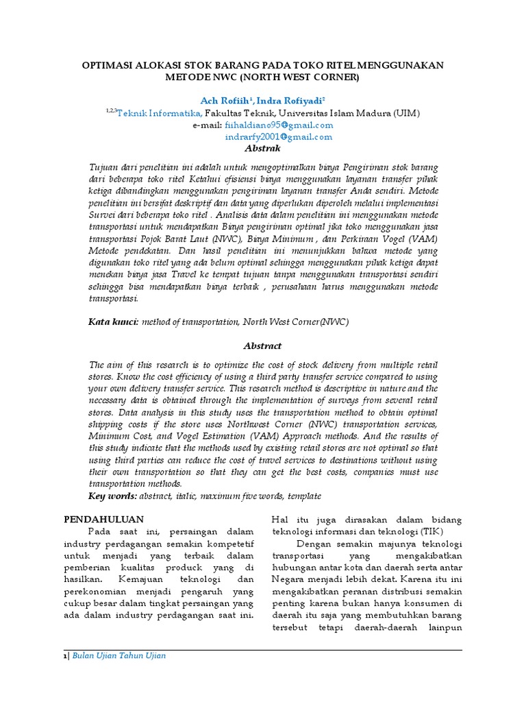 Uas Metpen Dan | PDF