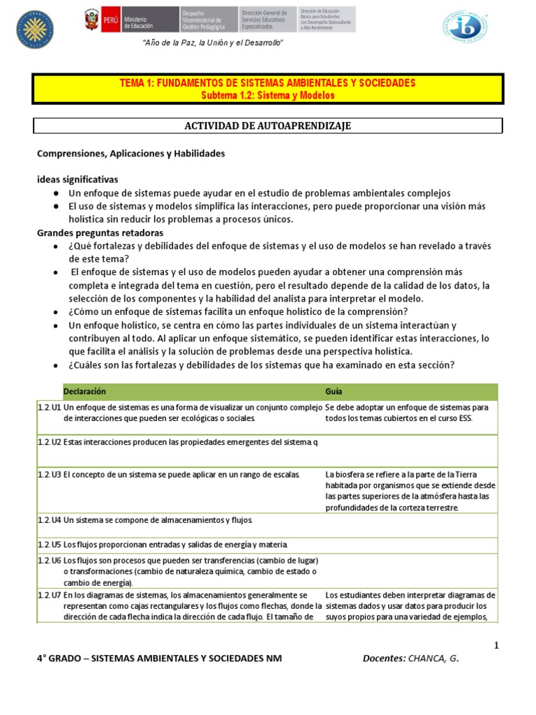 Ada - de Sistemas y Modelos Grupo 5 | PDF | Entorno natural | Sistema Ada - de Sistemas y Modelos Grupo 5 | PDF | Entorno natural | Sistema