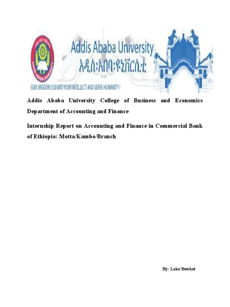 Kanbo Branch Internship Report | PDF Kanbo Branch Internship Report | PDF
