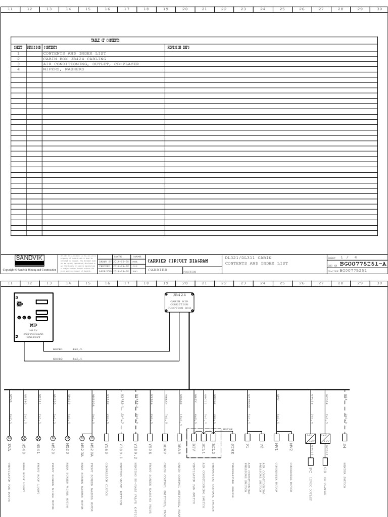 Diagrama Eletrico FD36 | PDF | Vehicles | Machines