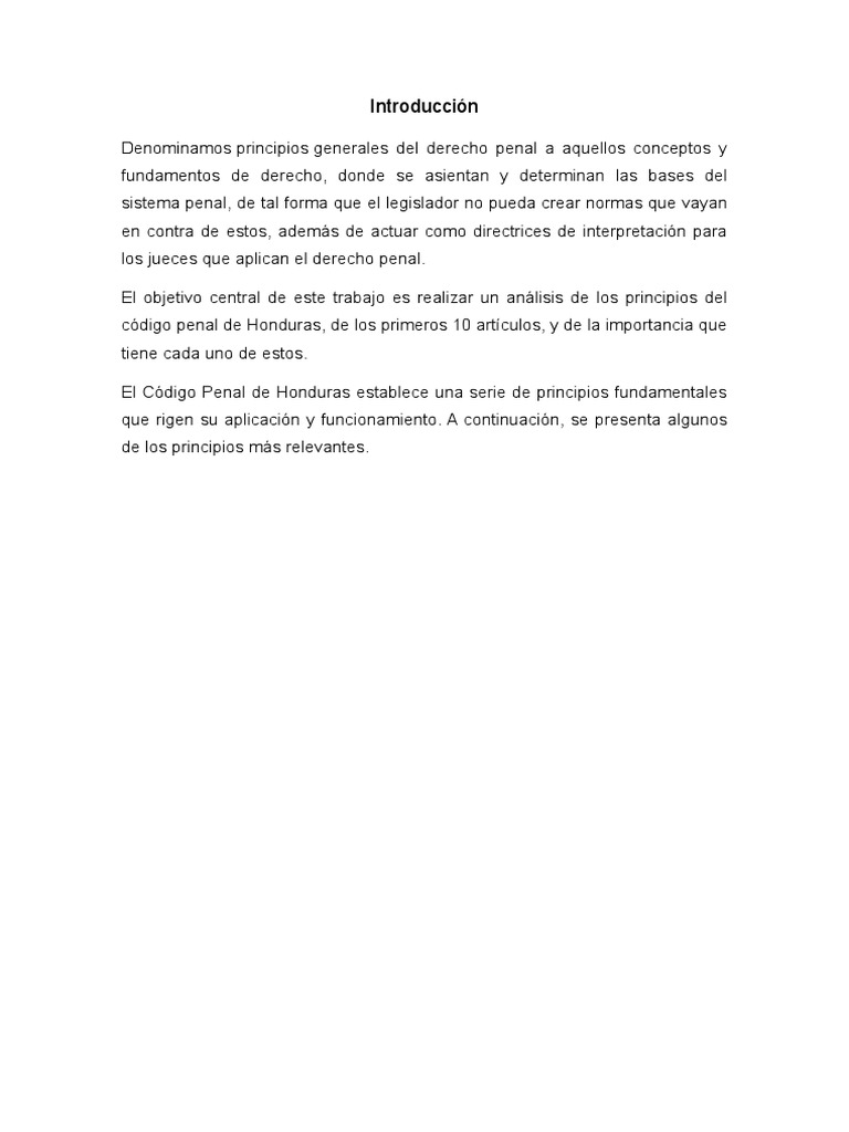 Ensayo de Los Principios Que Rigen El Codigo Penal | PDF | Ciencias ... Ensayo de Los Principios Que Rigen El Codigo Penal | PDF | Ciencias ...