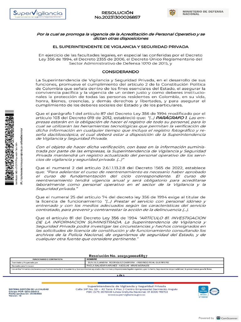 013-Formato de Resolucion VR14 | PDF