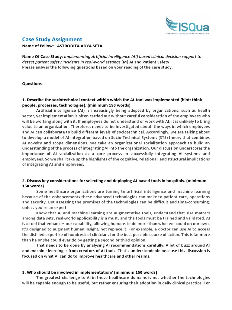 Astro Case Study AI | PDF | Artificial Intelligence | Intelligence (AI) & Semantics