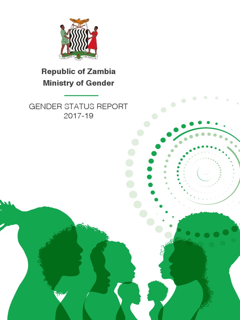 Zambia Gender Progress Report | PDF | Total Fertility Rate | Gender ...