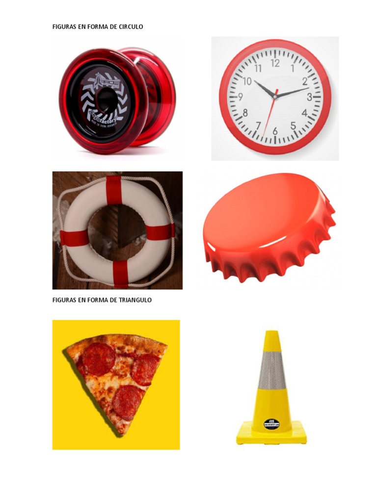 OBJETOS EN FORMA DE FIGURAS GEOMETRICAS | PDF