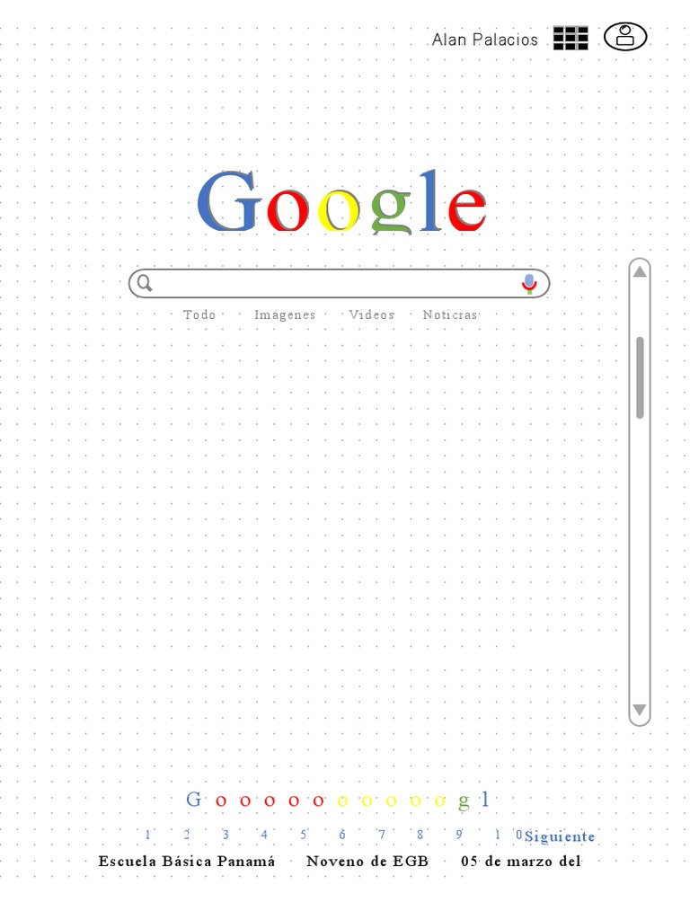 Caratula Con Plantilla Google | PDF