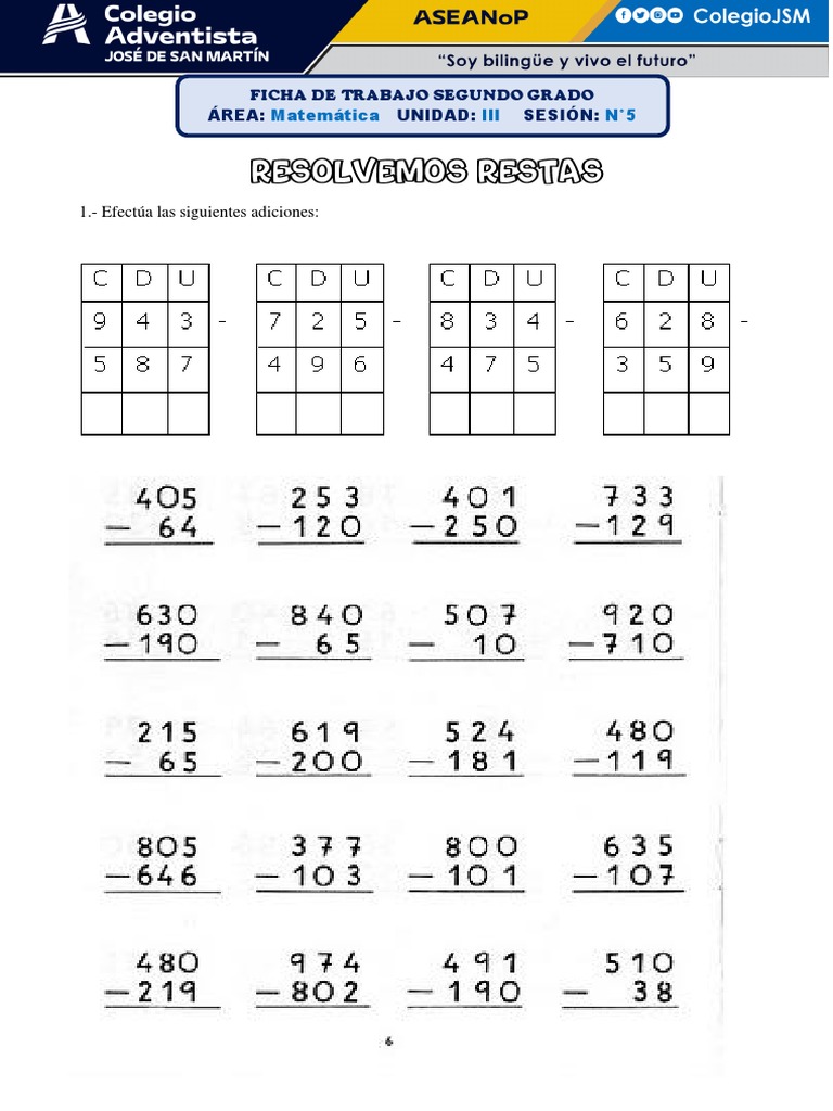 Restas Hasta 999 | PDF