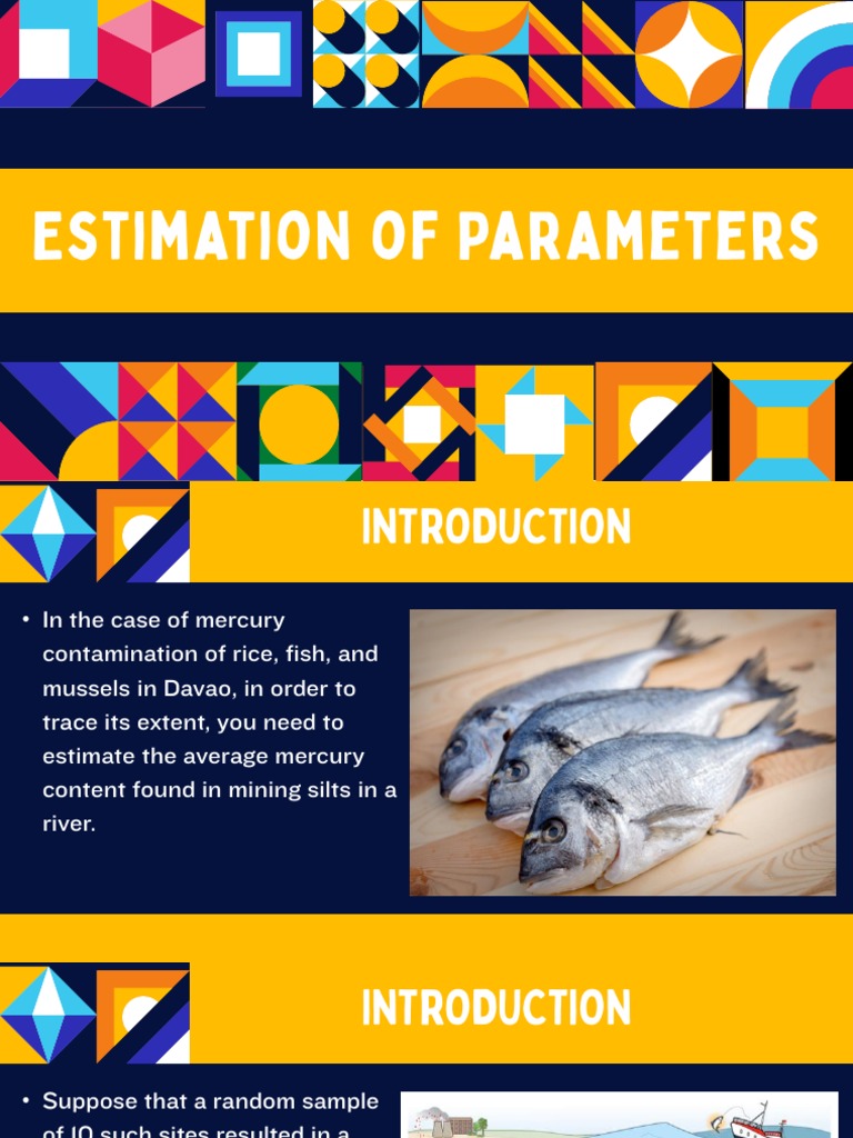 Estimation Of Parameters Pdf Standard Deviation Normal Distribution