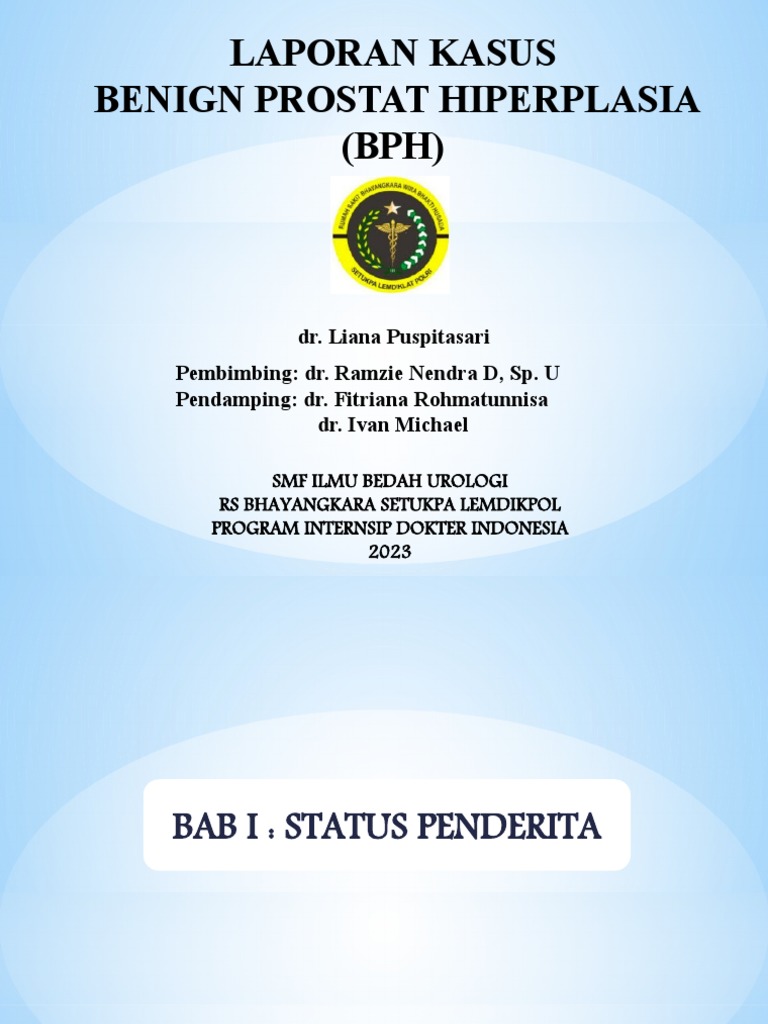BPH-1 | PDF