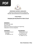 Fire Alarm Project | PDF | Electrical Resistance And Conductance ...