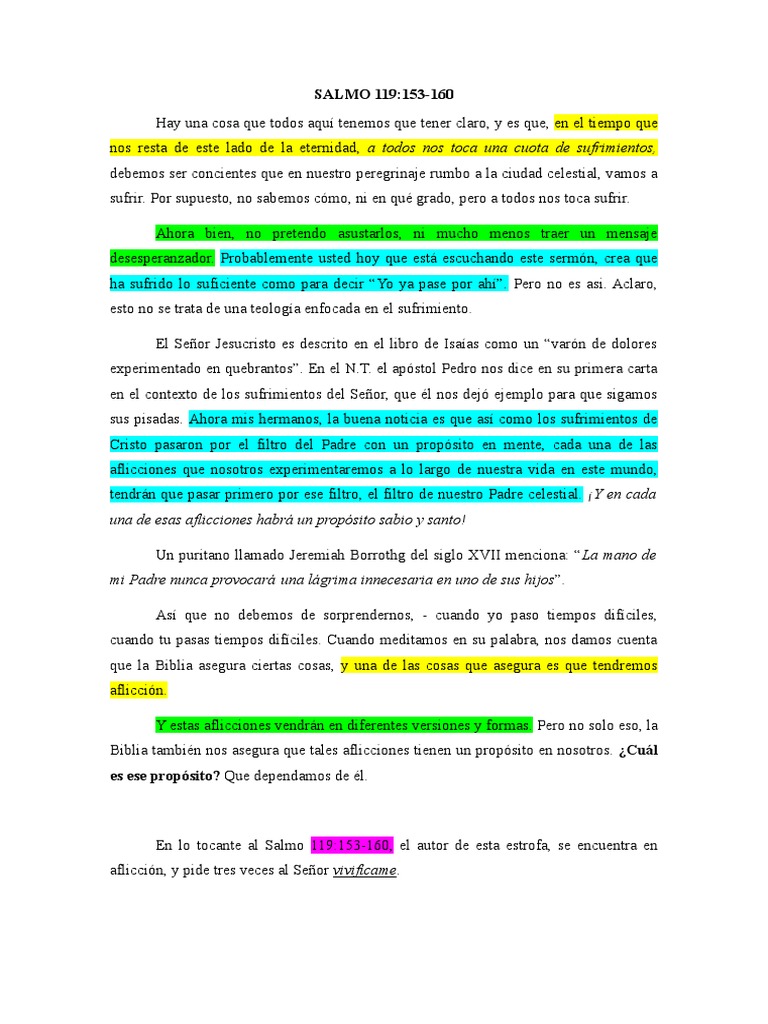 Salmo 119 Resh | PDF