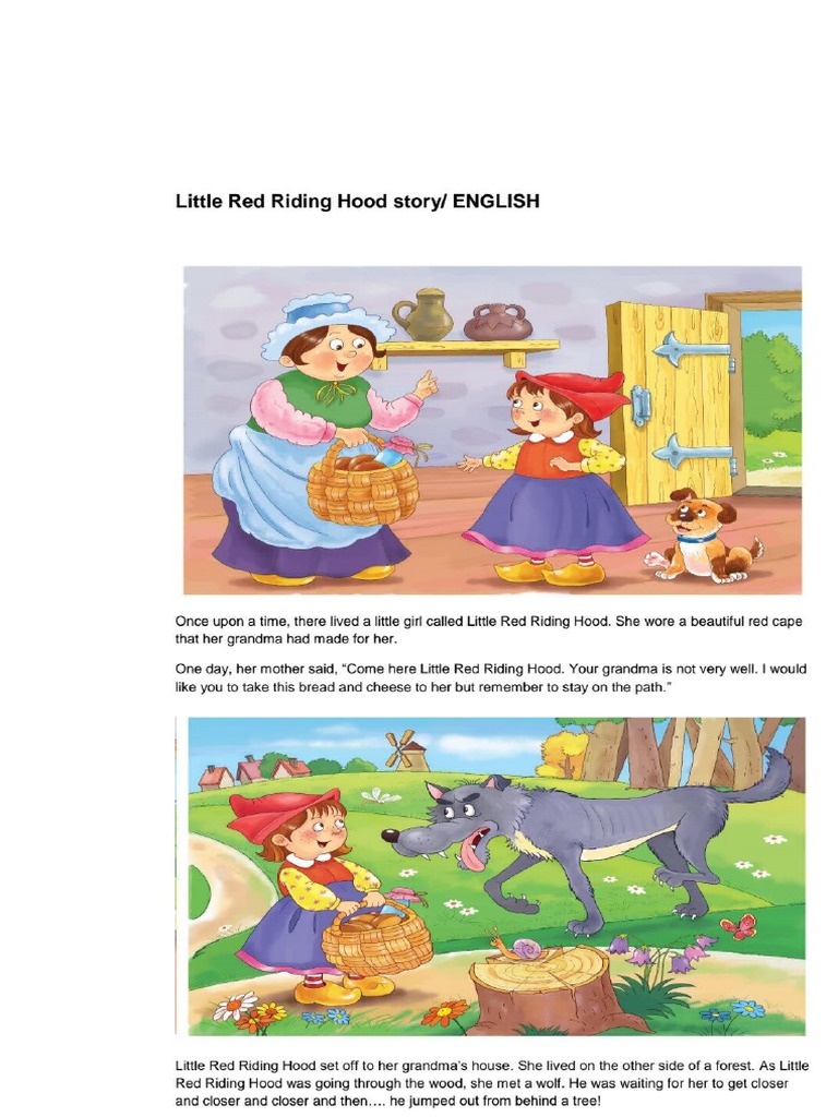 Little Red Riding Hood | PDF