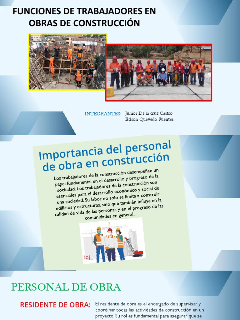 FUNCIÓN DE TRABAJADORES | PDF | Herramientas | Carpintería
