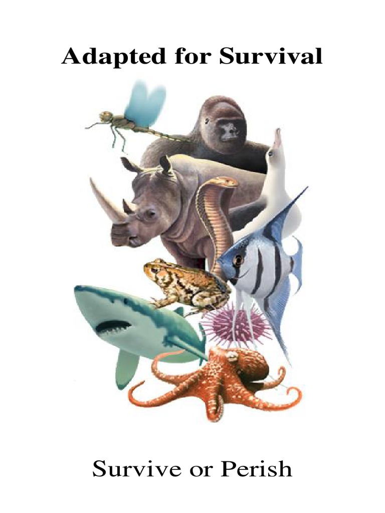 Animal Survival Adaptations Guide | PDF | Trees | Leaf