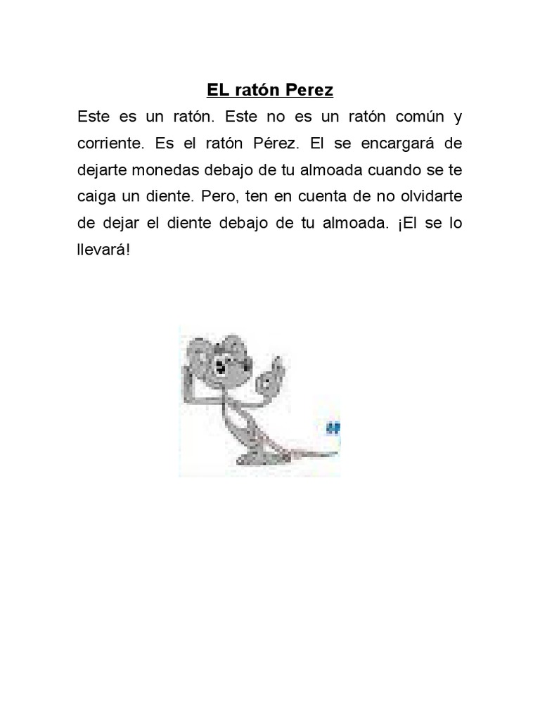EL Ratón Perez | PDF