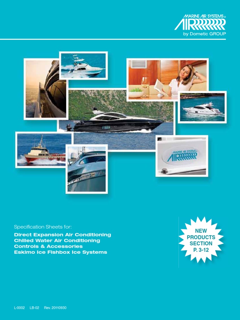 Dometic Marine Air Systems | PDF | Air Conditioning | Duct (Flow)