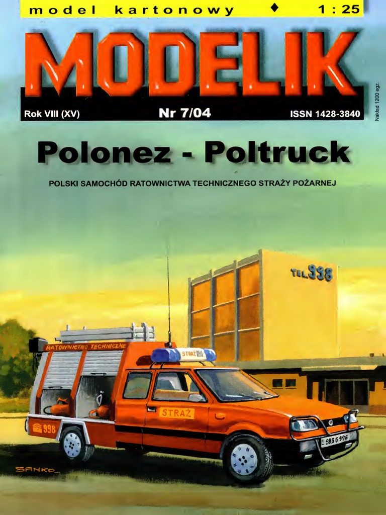 Modelik 2004.07 Polonez Poltruck | PDF | Chess Theory | Chess