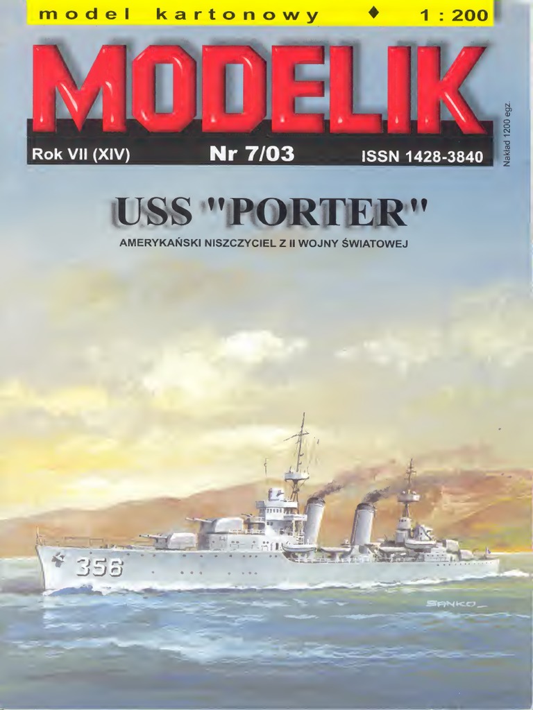 Modelik 2003.07 USS Porter | PDF