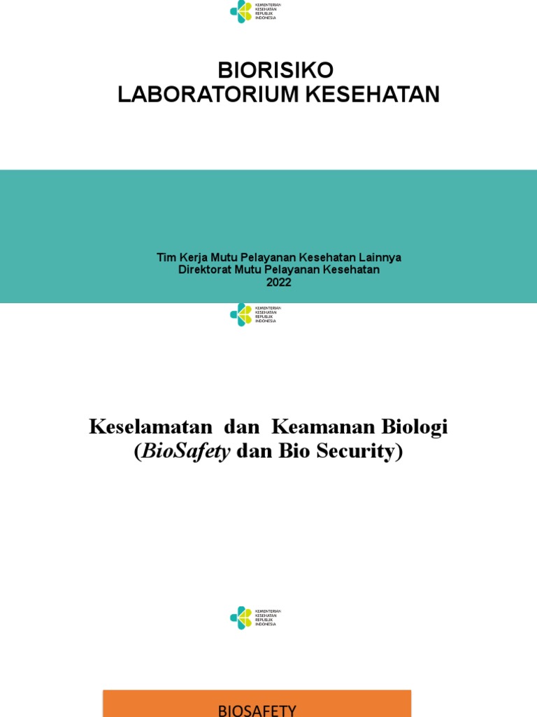 2022 Dak NF Biorisiko Lab | PDF