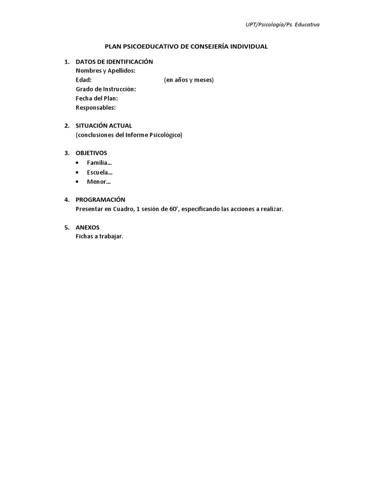 formatos de informes | PDF