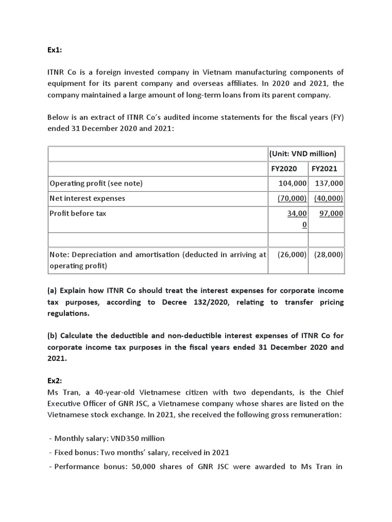 CBE June 22 - Q | PDF | Accrual | Taxes