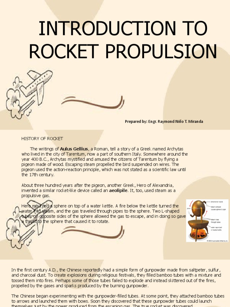 History and Basics of Rocket Propulsion | PDF | Rocket Propellant | Rocket Engine