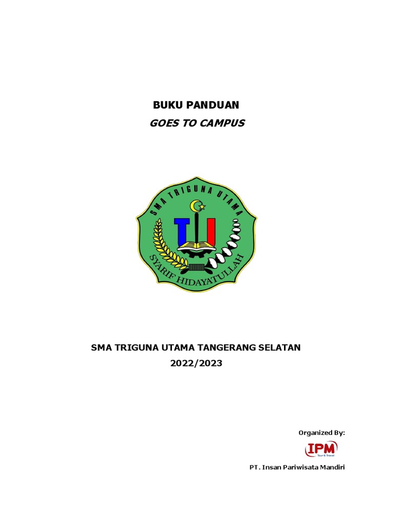 RV Buku Panduan GTC Triguna 2023 | PDF