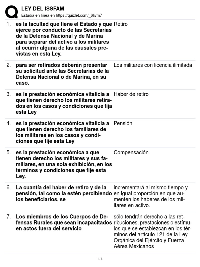 Ley Del Issfam | PDF | Militar | Gobierno