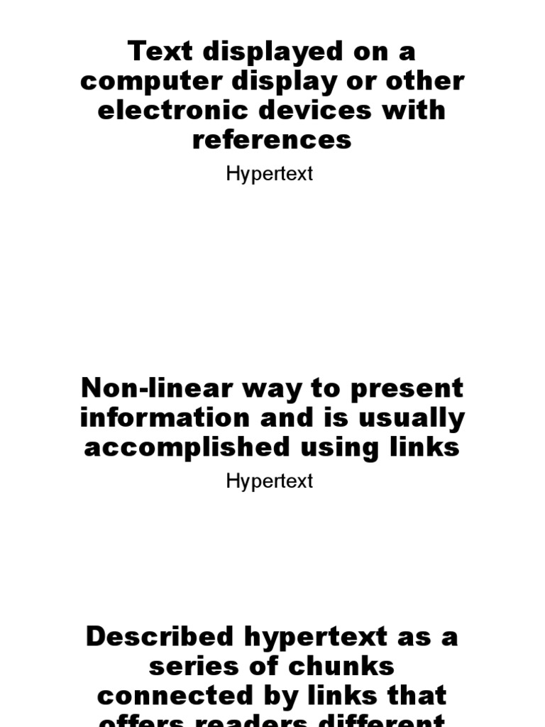 Hypertext, Intertext Reviewer | PDF | Intertextuality | Hypertext