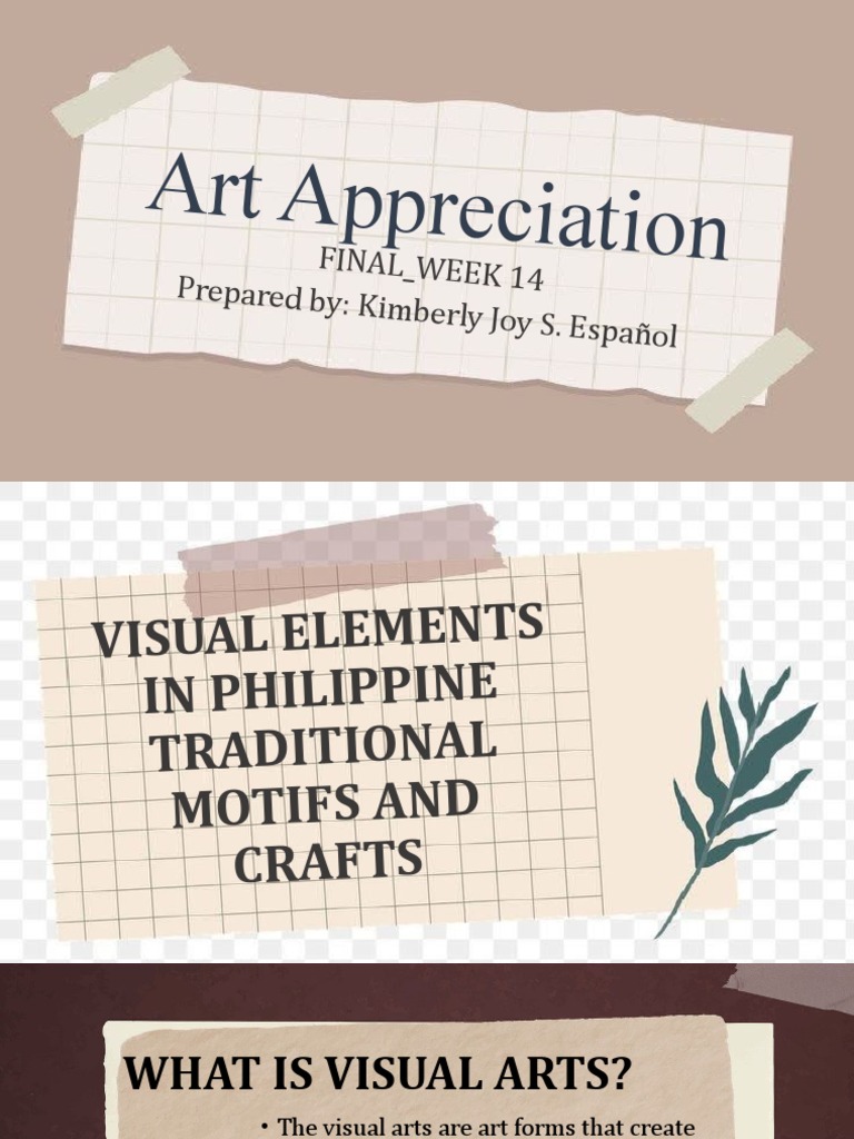 W14 Visual Elements in Phil Traditional Motifs Crafts | PDF | The Arts ...