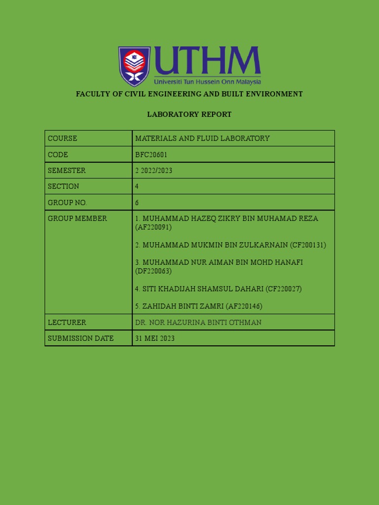 Rebound Hammer Test Results Report | PDF | Concrete | Strength Of Materials