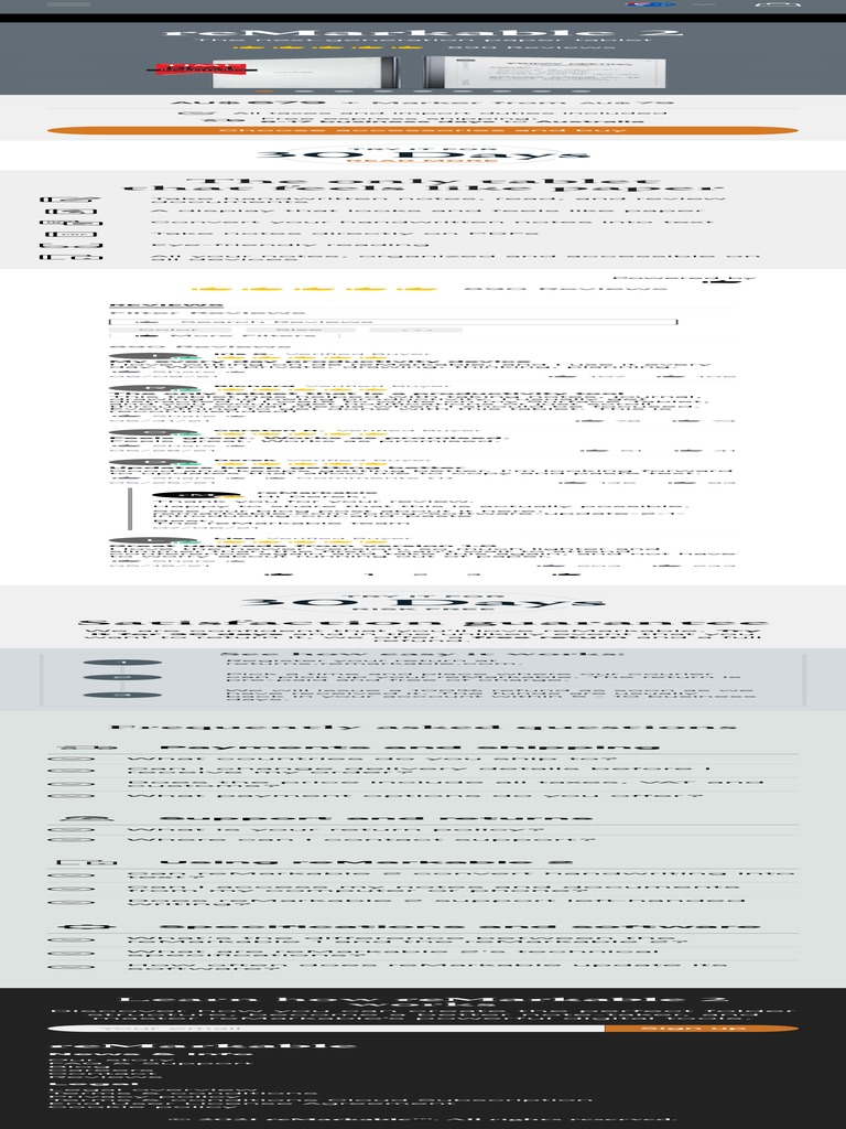 Remarkable 2 Remarkable | PDF | Tablet Computer | Software