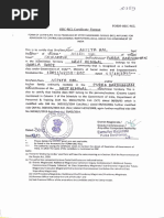 Cast Validity Document List | PDF