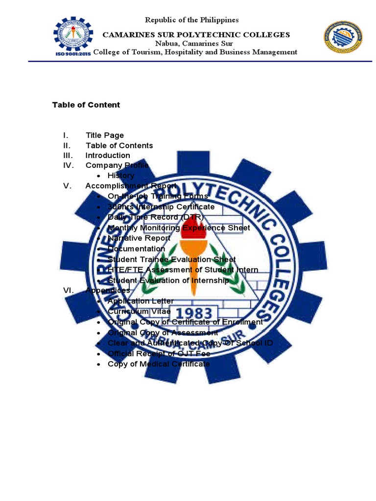 Narrative Report On MEDICAL Internship | PDF | Internship | Job Hunting