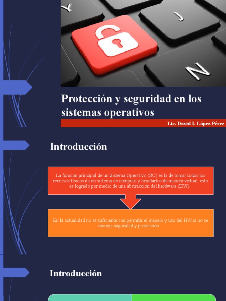 Protección y Seguridad en Los Sistemas Operativos | Descargar gratis PDF | Cifrado | Clave ...