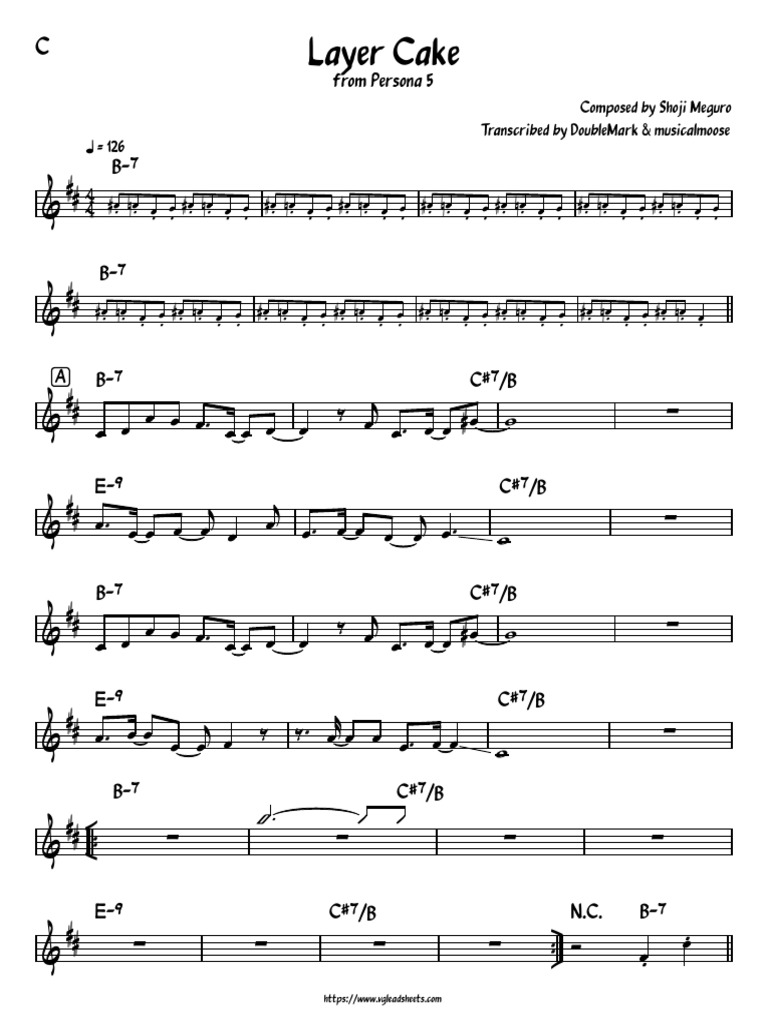 Persona 5 - Layer Cake | PDF