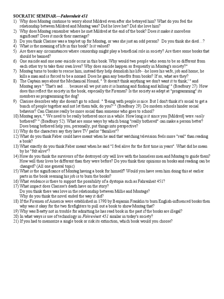 Socratic Seminar Group A 13 | PDF | Social Science | General Fiction