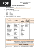 Sesion de Aprendizaje Matematica Numeros Naturales TVP | PDF | Números | Aprendizaje