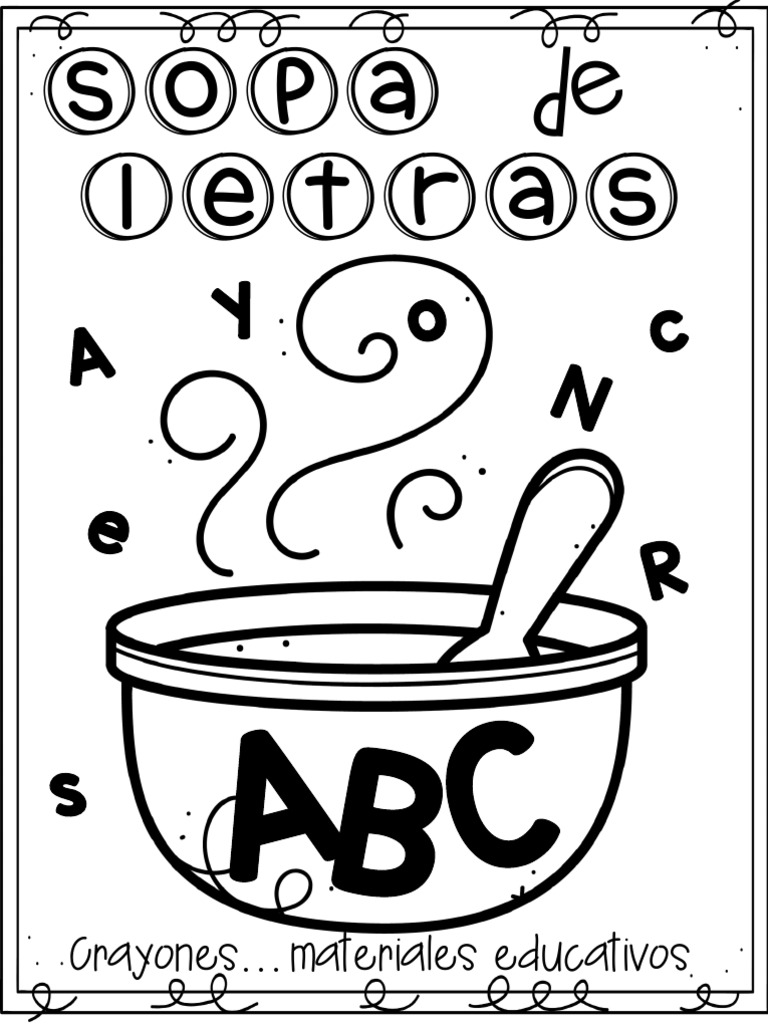 Abc Sopa de Letras A-Z | PDF | Materiales de Conservación y Restauración