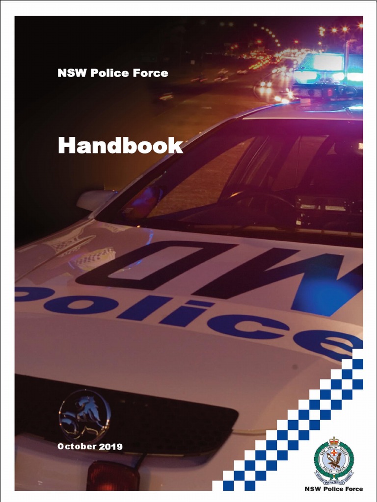 NSW Police Force Handbook 2019 | PDF | Bail | Arrest