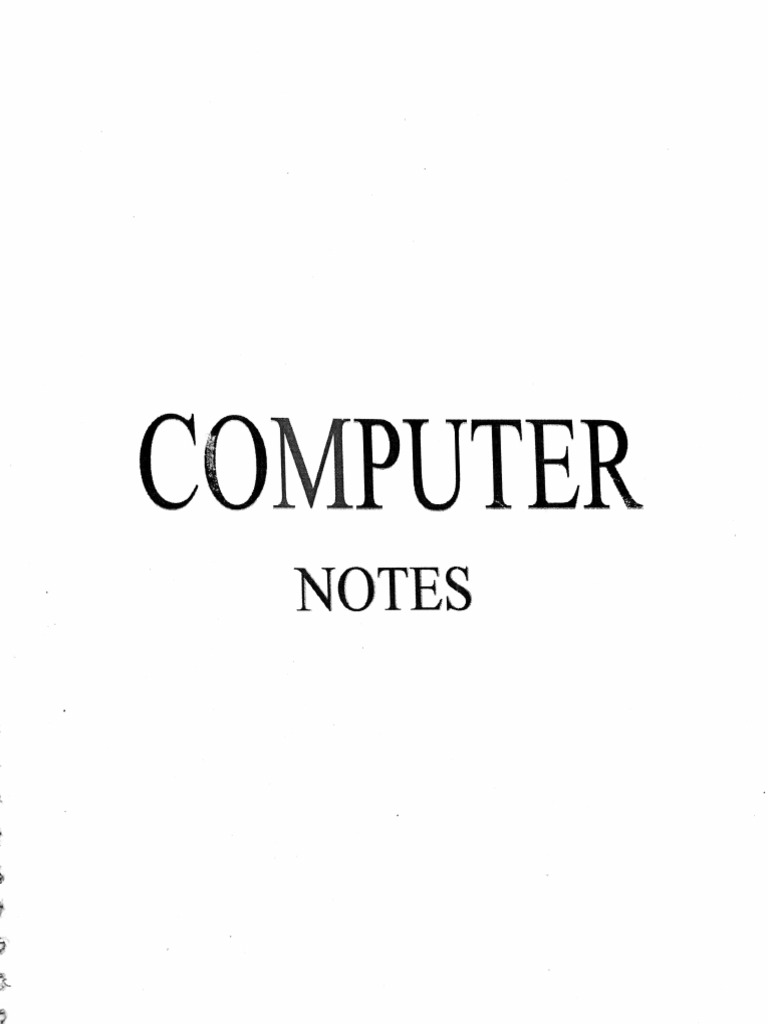 Computer | PDF