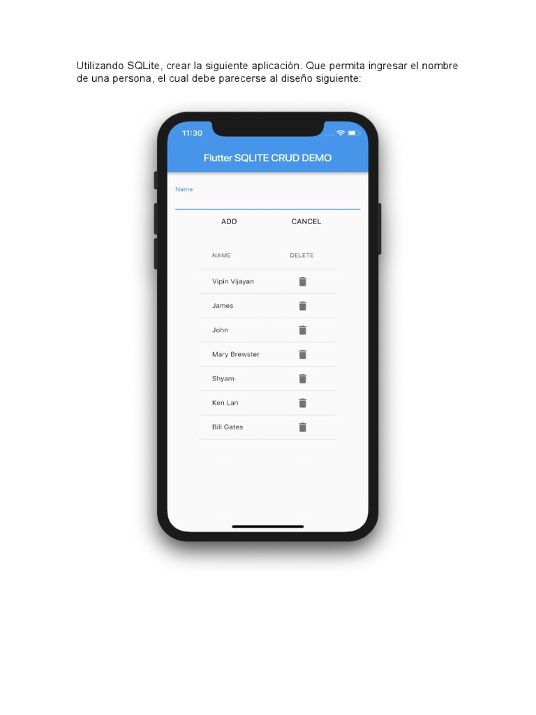 App de Registro y Login con SQLite | PDF