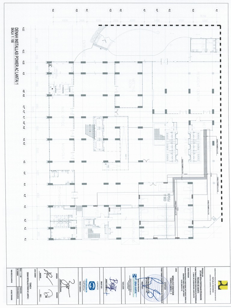 Denah Instalasi Power Ac | PDF